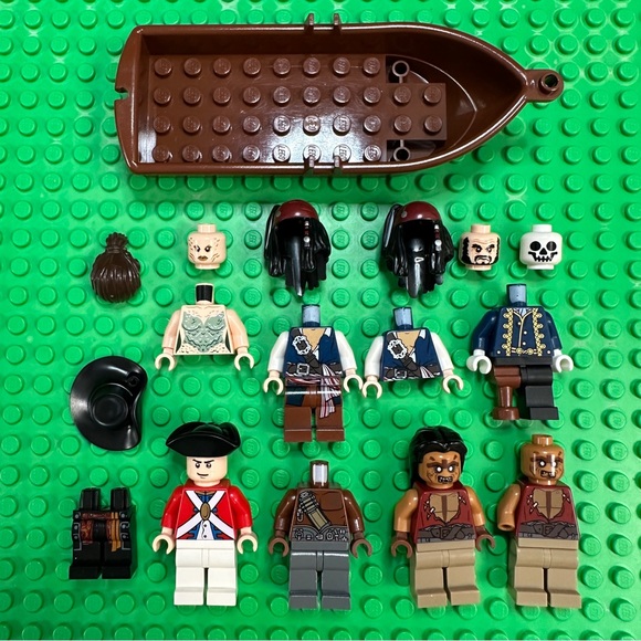 Lego | Toys | Lego Pirates Of The Caribbean Minifigures Parts Read ...